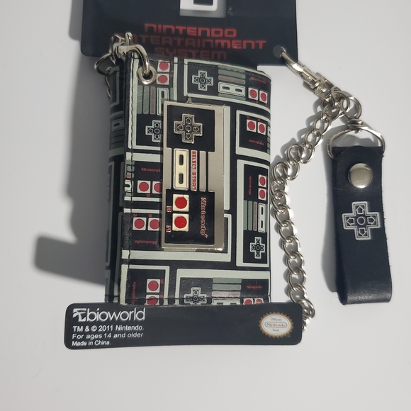 Nintendo | Bags | Nintendo Controller Wallet With Chain | Poshmark